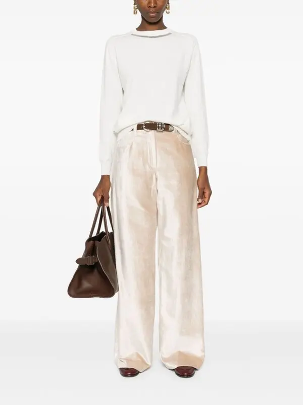 Brunello Cucinelli Monili-chain Knitted Jumper
