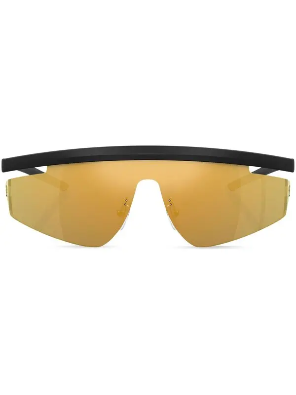 SCUDERIA FERRARI Shield-frame Sunglasses - Black