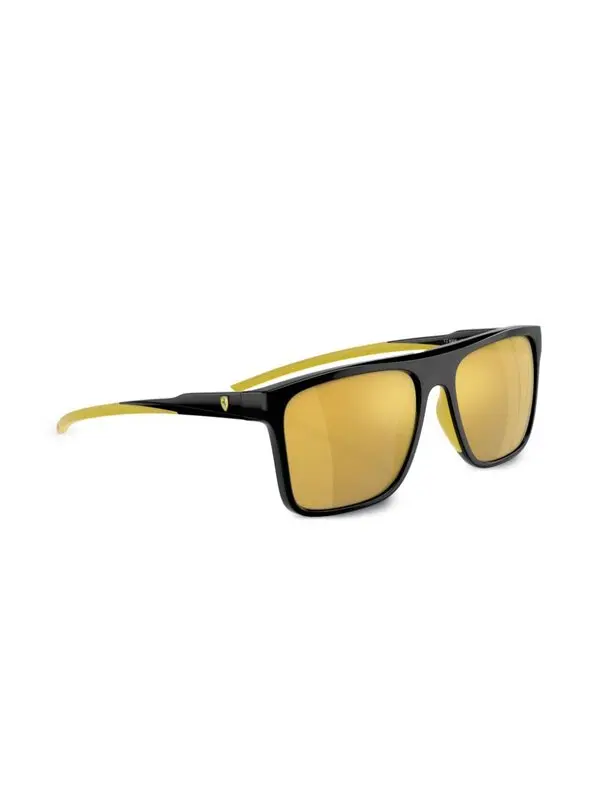 FERRARI Rectangle Frame Sunglasses - Black