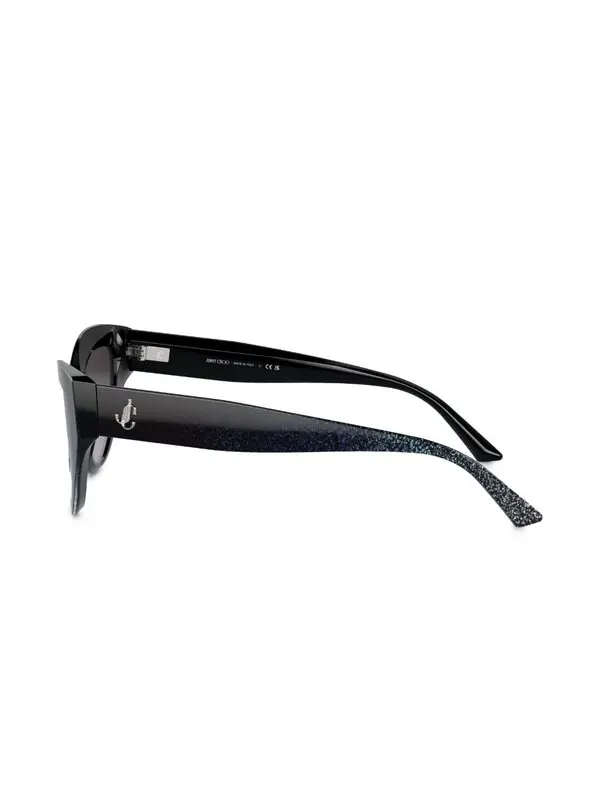 JIMMY CHOO Cat-eye Sunglasses - Black