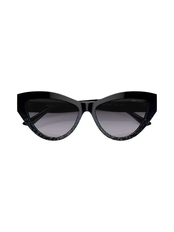 JIMMY CHOO Cat-eye Sunglasses - Black