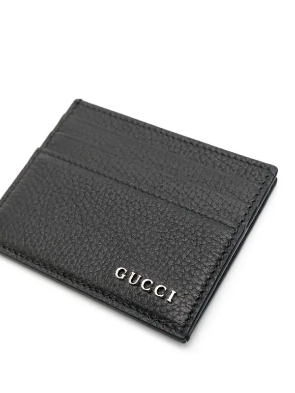 Gucci Logo-lettering Card Holder