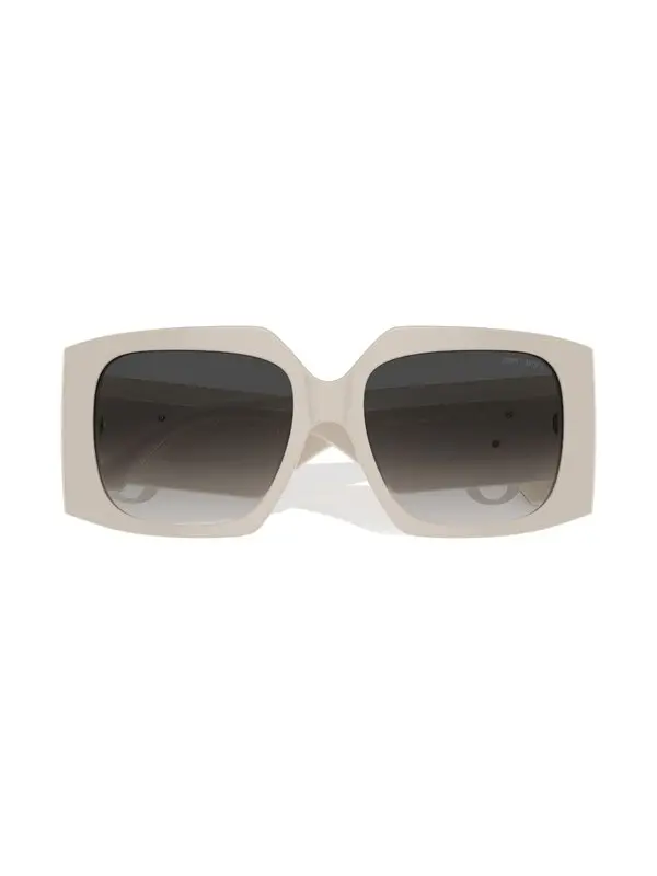 JIMMY CHOO Ariana Sunglasses - White