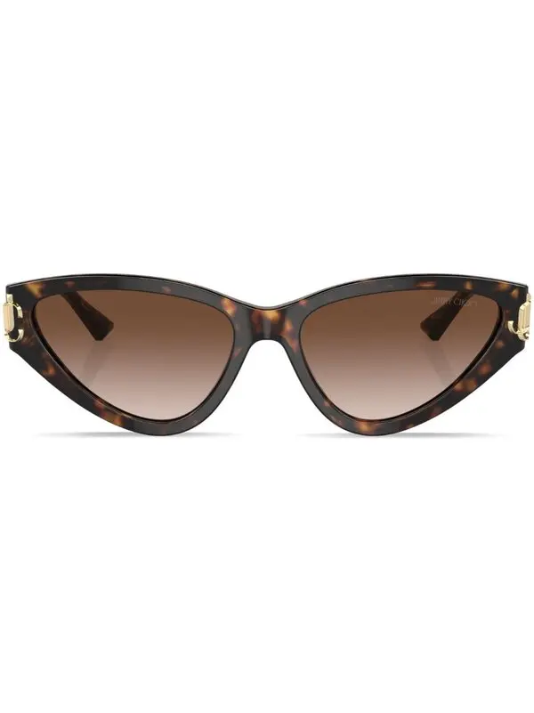 JIMMY CHOO Cat-eye Sunglasses - Brown
