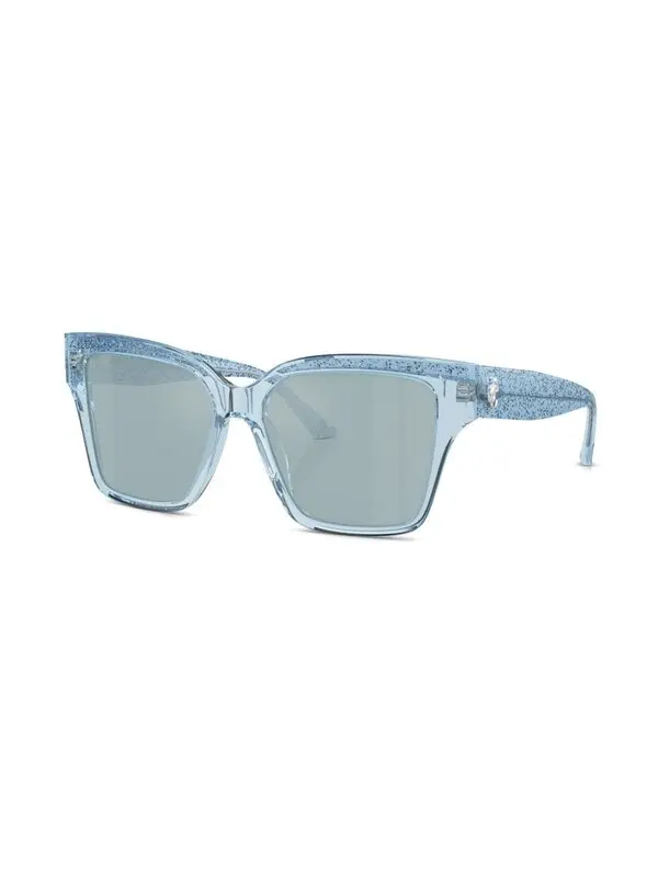 JIMMY CHOO Giava Glitter Sunglasses - Blue