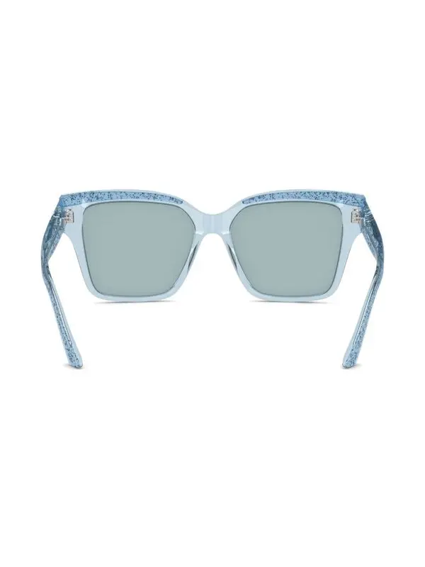 JIMMY CHOO Giava Glitter Sunglasses - Blue