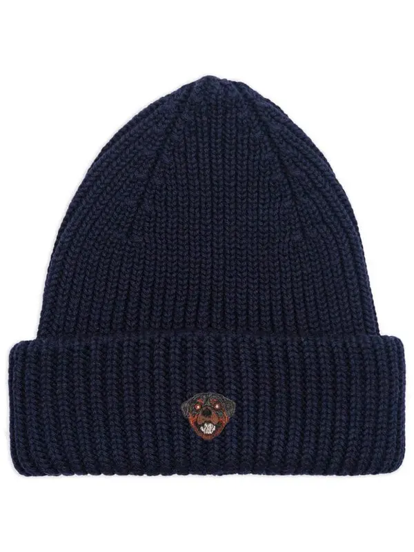 PELO FOUNDATION Rottweiler Patch Beanie - Blue