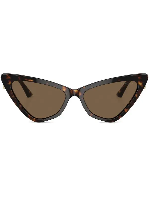 JIMMY CHOO Sol Sunglasses - Brown