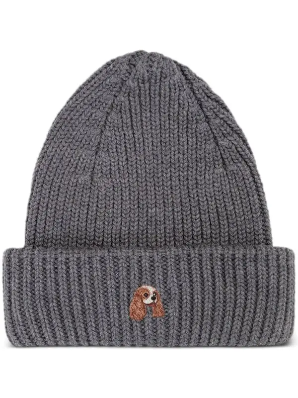 PELO FOUNDATION Cavalier King Beanie - Grey