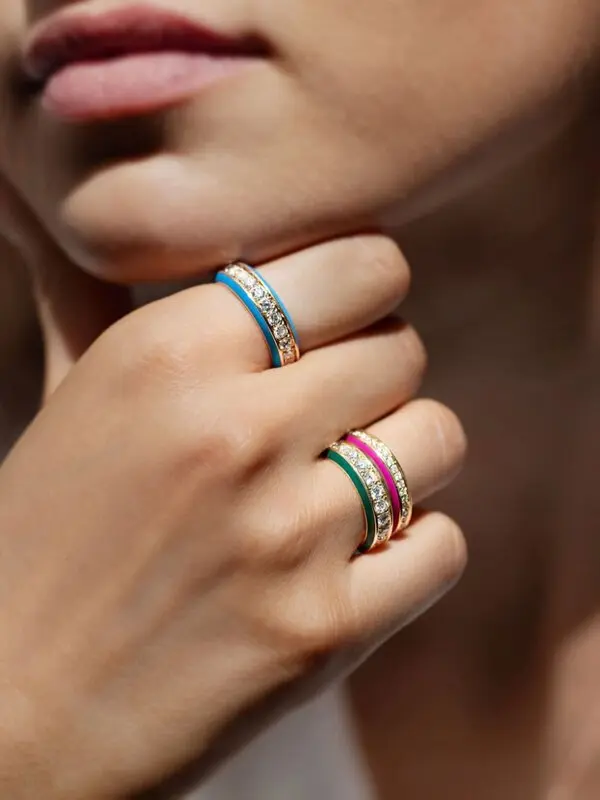 LOEV 18kt Yellow Eternity Diamond Ring - Gold