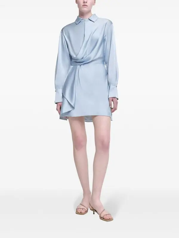 Simkhai Talit Mini Dress - Blue