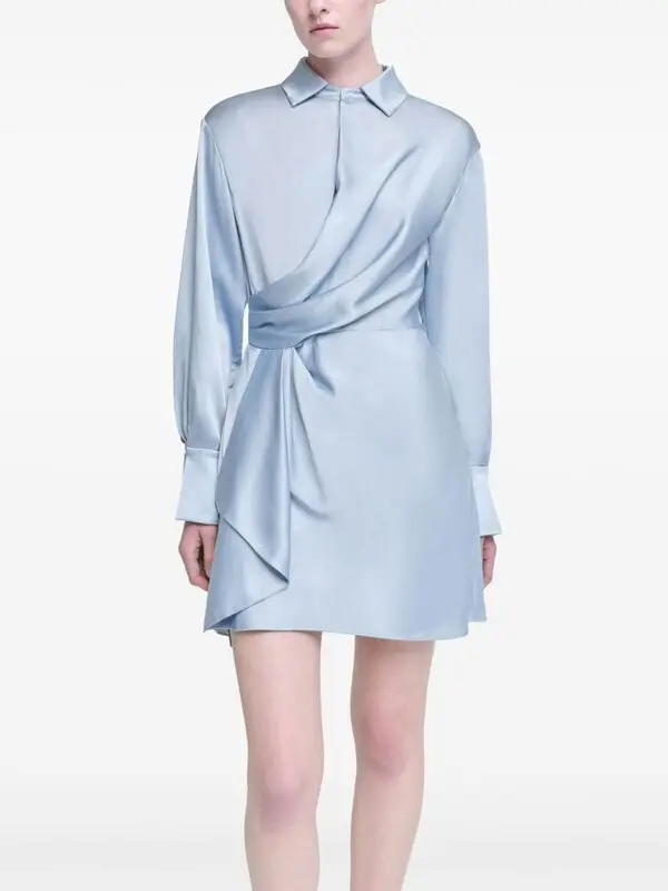 Simkhai Talit Mini Dress - Blue