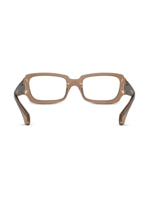 ALAIN MIKLI Rectangle-frame Glasses