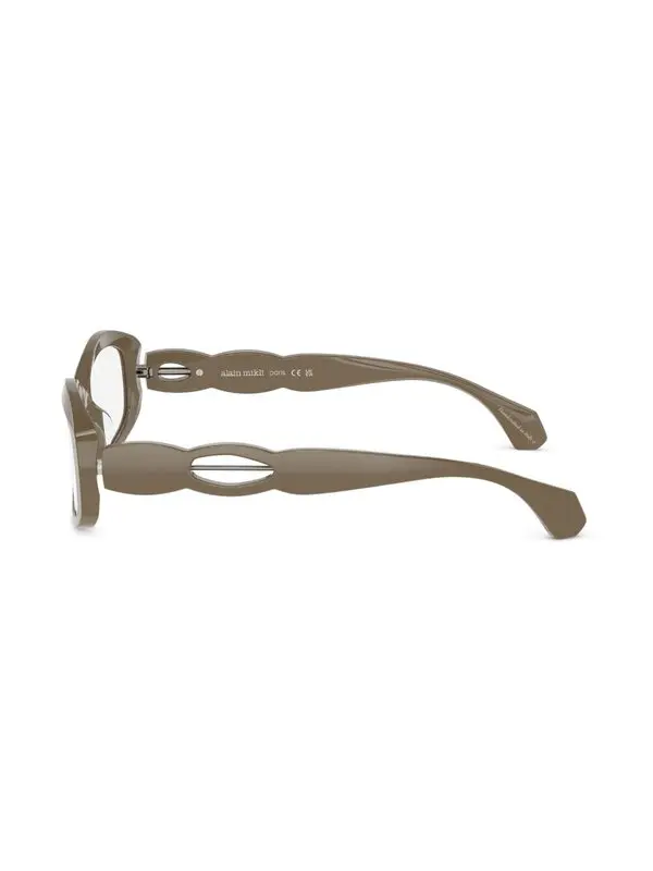 ALAIN MIKLI Rectangle Sunglasses