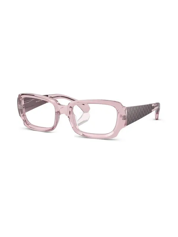 ALAIN MIKLI Rectangle Frame Sunglasses - Pink