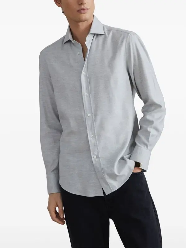 Brunello Cucinelli Plain Long-sleeve Shirt