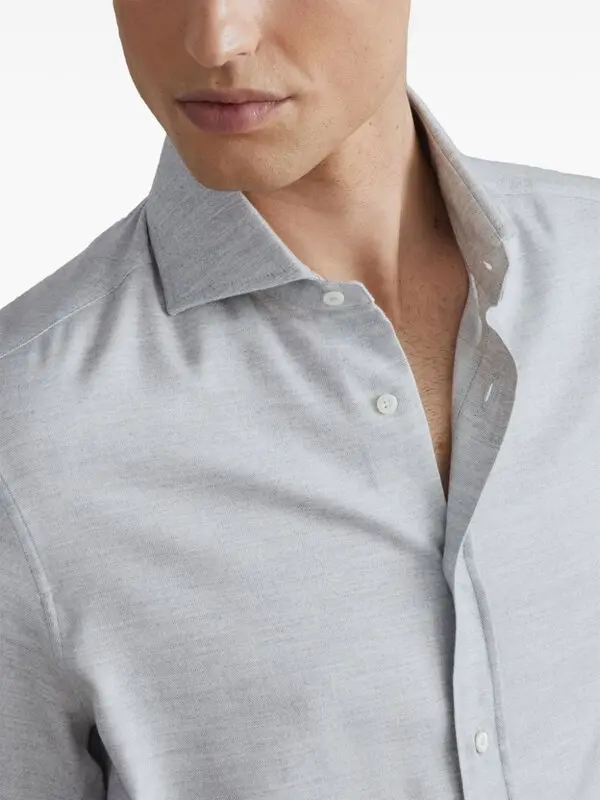 Brunello Cucinelli Plain Long-sleeve Shirt