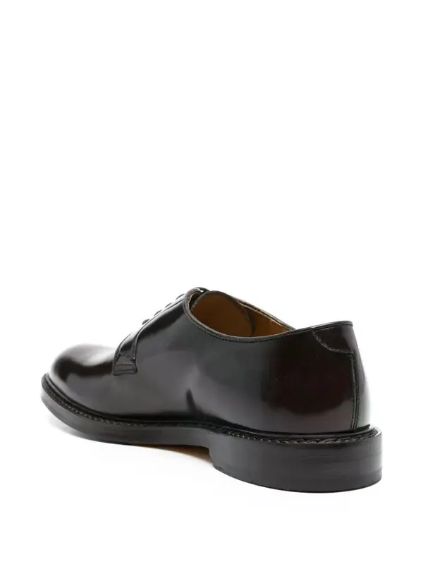 DOUCAL'S Leather Derby Shoes - Brown