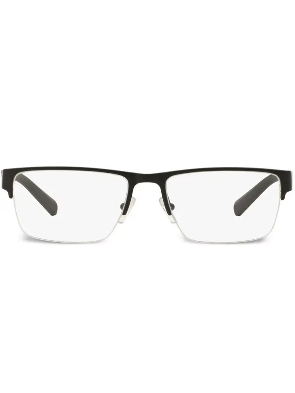 Armani Exchange Rectangle Eyeglasses - Black