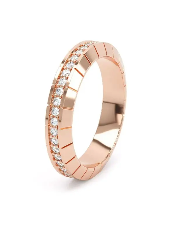LOEV 18kt Rose Eternity Diamond Ring - Gold