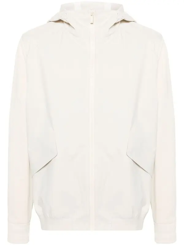 BOSS Logo-patch Hooded Jacket