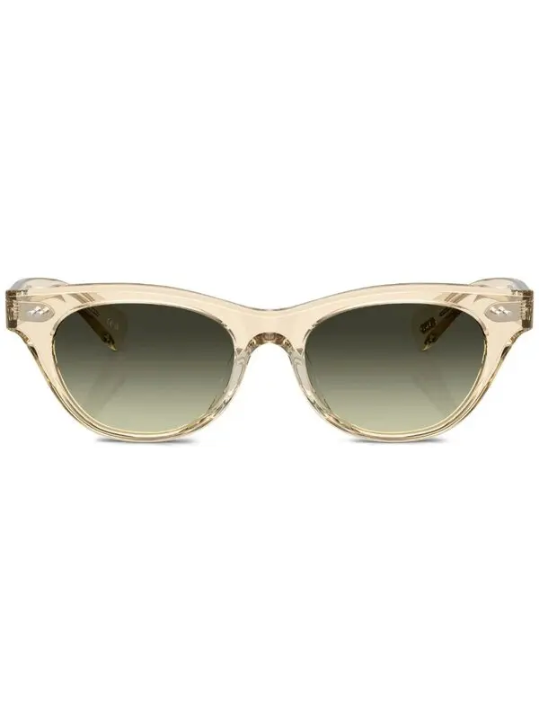 Oliver Spencer Avelin Sunglasses - Yellow