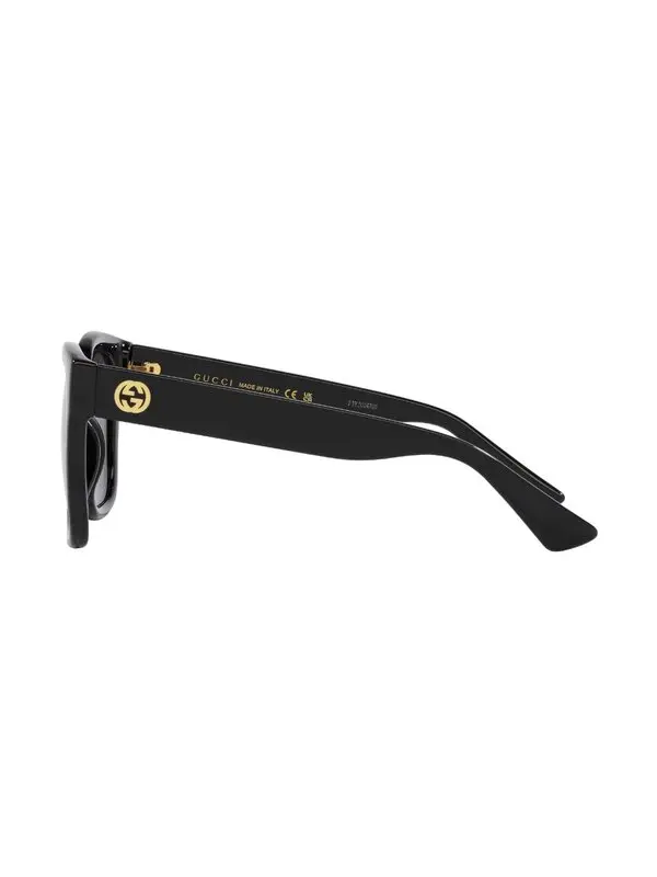 Gucci Square-frame Sunglasses - Black
