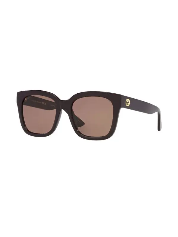 Gucci Square-frame Sunglasses - Red