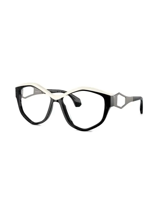 ALAIN MIKLI Cat-eye Frame Glasses
