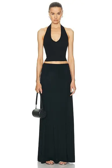 Eterne Halter Top - Black