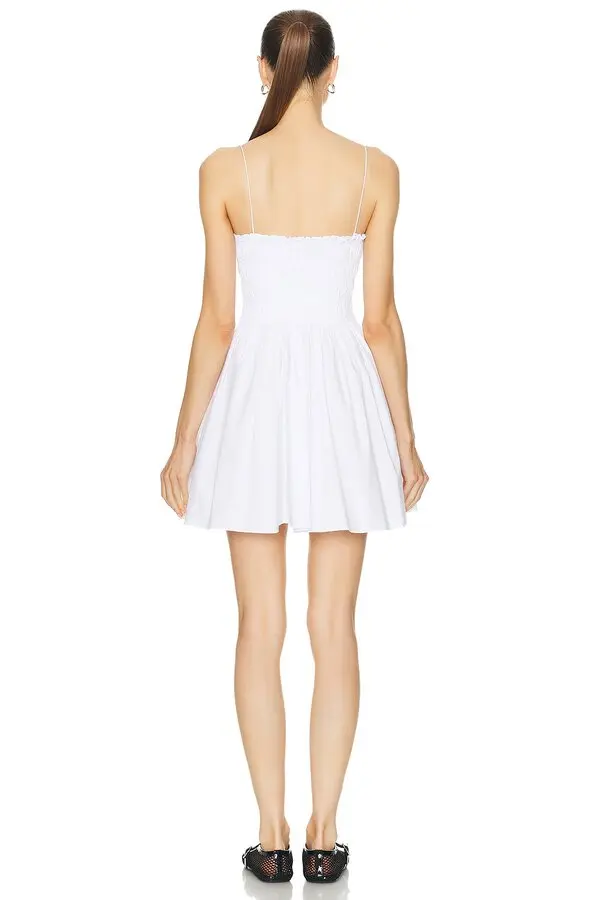 Matteau Shirred Bodice Mini Dress