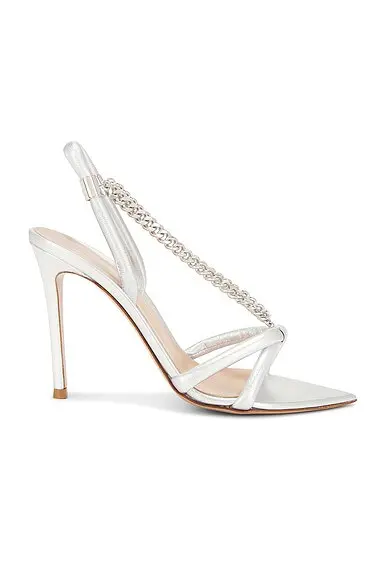 GIANVITO ROSSI Nappa Silk Heels