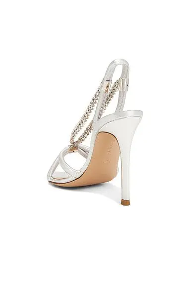 GIANVITO ROSSI Nappa Silk Heels