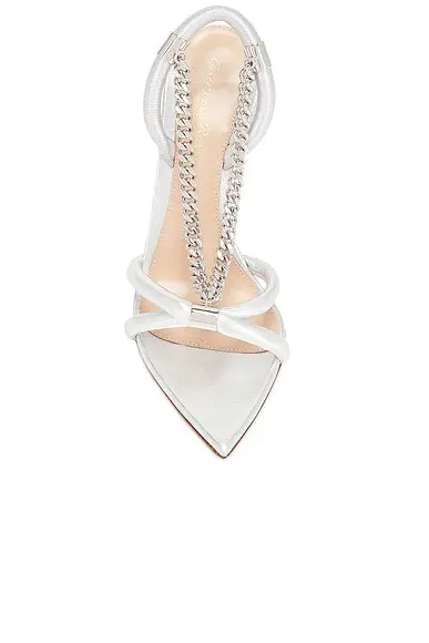 GIANVITO ROSSI Nappa Silk Heels
