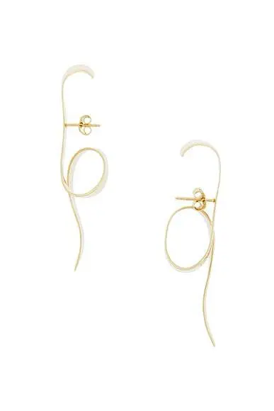 Rabanne Wave Dangle Earrings