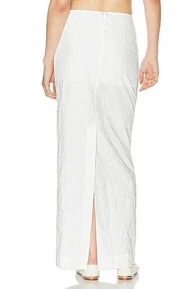 HELSA Crinkle Maxi Skirt