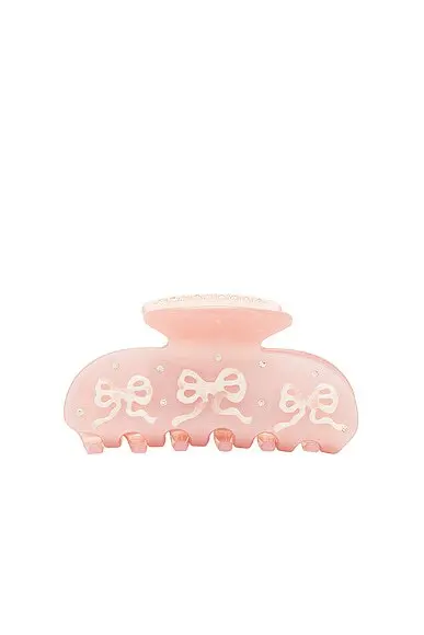 EMI JAY Sweetheart Claw Clip With Bow Detail