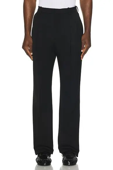 Saint Laurent Wool Trousers - Noir