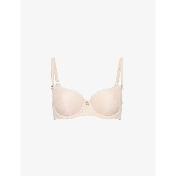 AUBADE Rosessence Stretch-lace Half-cup Bra - Nude D Ete