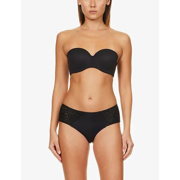 Chantelle Norah Smooth Strapless T-shirt Bra - Black
