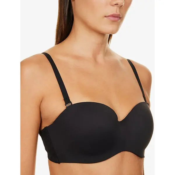 Chantelle Norah Smooth Strapless T-shirt Bra - Black