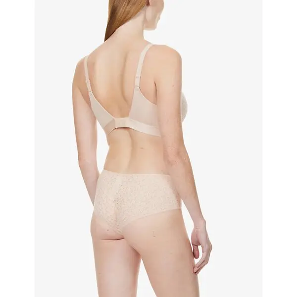 Chantelle Norah Comfort Non-wired Support Bra - Golden Beige