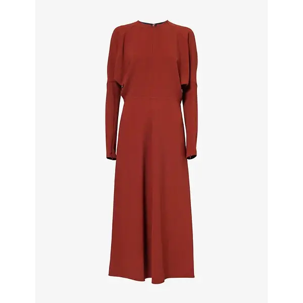knee length dresses for ladies Victoria Beckham Gathered Waist Mini Dress