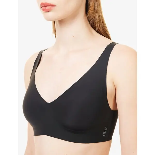 SLOGGI Zero Feel 2.0 Stretch-woven Bralette - Black