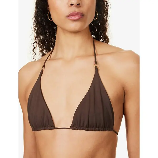 AWAY THAT DAY Rio Polyamide-blend Bikini Top