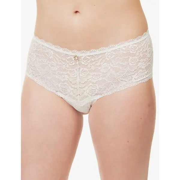 AUBADE Rosessence Mid-rise Stretch-lace Briefs