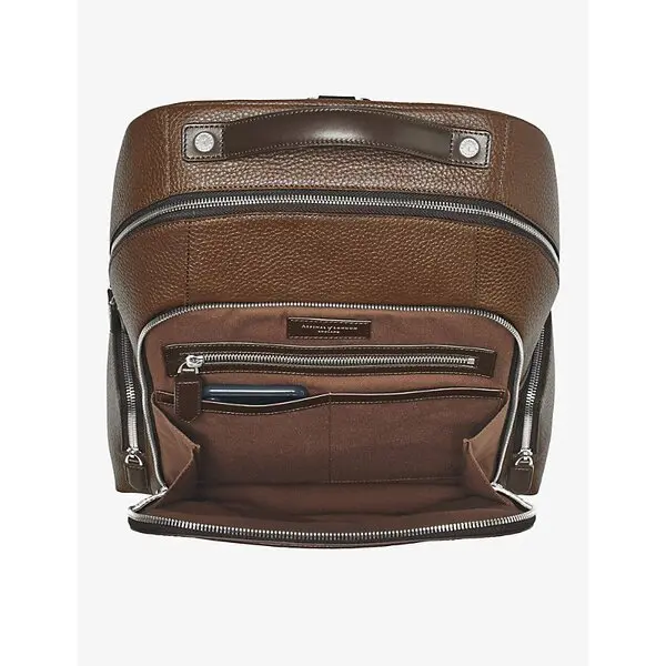 danier leather backpack BRADFORD collection:Bags - Backpacks this versatile backpack offers Color:Wilderness Ballistic/Mountain Grey 210 Cerylon Caprese Chocolate Brown Backpack