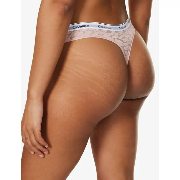 Calvin Klein Modern Branded Stretch-lace Thong