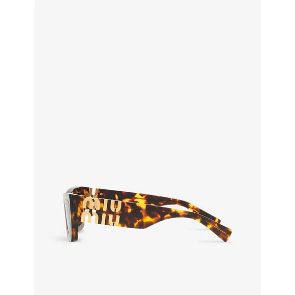 Miu Miu Mu 09ws Rectangular Sunglasses