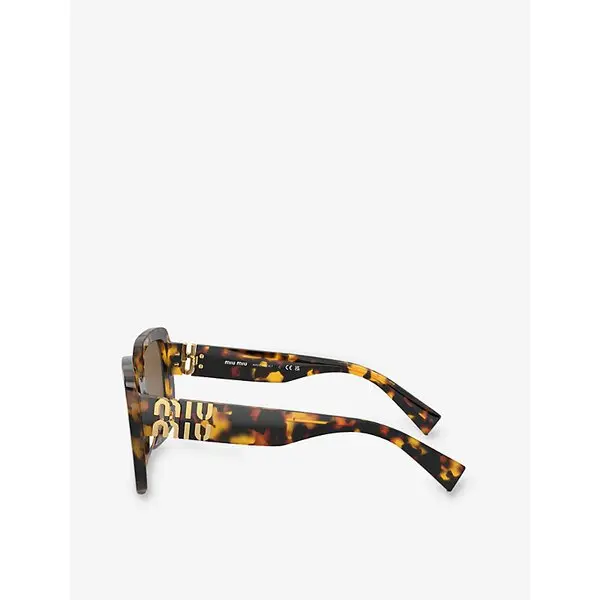 Miu Miu Butterfly-frame Acetate Sunglasses